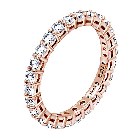 Click here for Cubic Zirconia Sterling Silver Round Band  7 prices