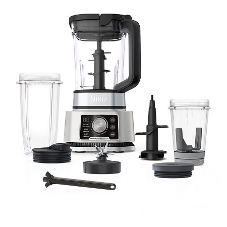 Ninja Foodi Power Blender & Processor System with Smoothie Bowl Maker and Nutrient Extractor* + 4in1 Blender 1400WP - Silver