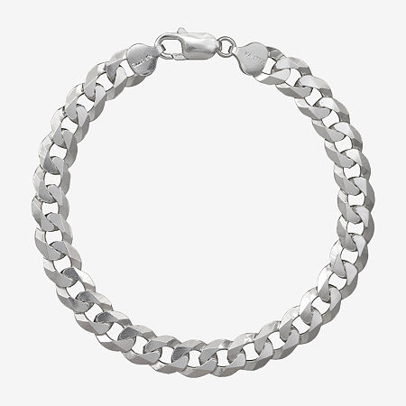 Click here for Made in Italy Mens Sterling Silver 9 Inch Solid Cu... prices