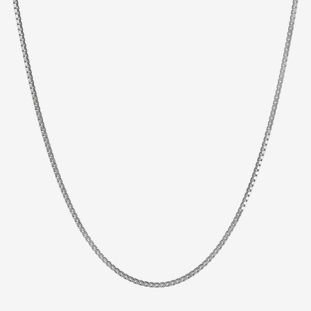 Click here for Made In Italy Sterling Silver 2mm Large Box Chain... prices