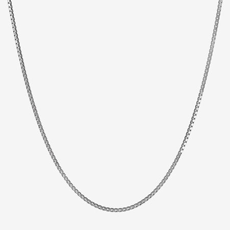 Click here for Made In Italy Sterling Silver 2mm Large Box Chain... prices