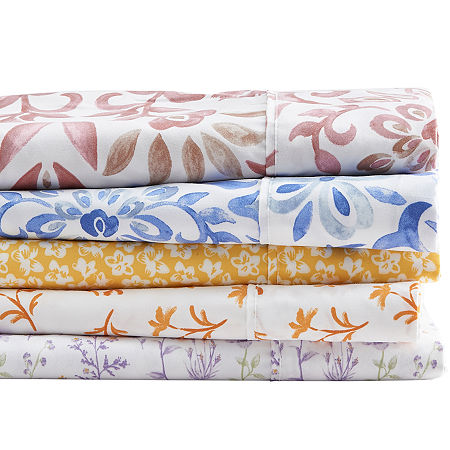 Click here for Linery Watercolor Sheet Set  One Size  Purple prices
