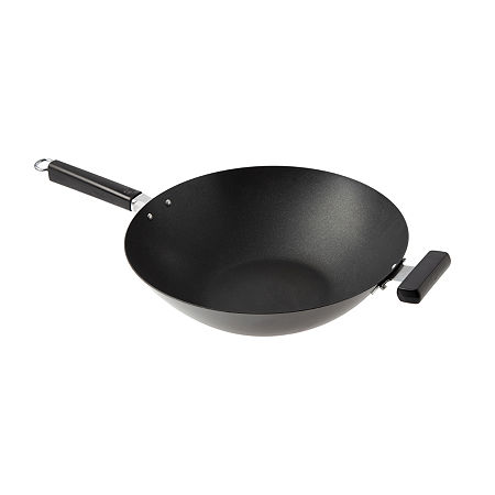 Click here for Joyce Chen Carbon Steel 14 Non-Stick Wok  One Size... prices