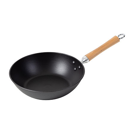 Click here for Joyce Chen Cast Iron 14 Stir Fry Pan  One Size  Bl... prices