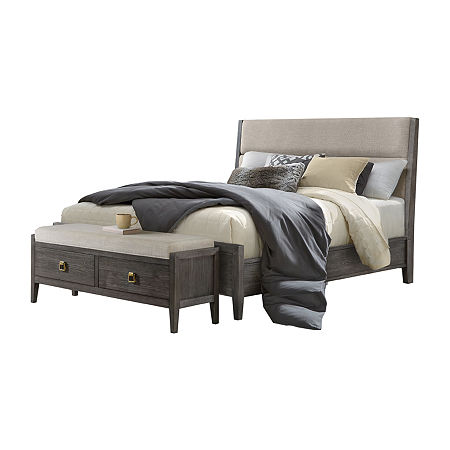 Click here for Essex Upholstered Low Panel Bed and Storage Bench... prices
