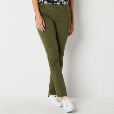 Liz Claiborne Sara Slim Leg Pants