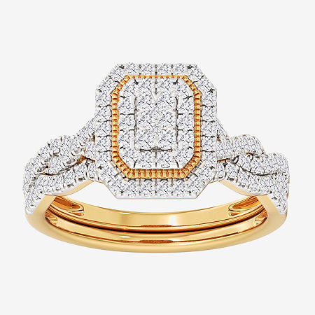 Click here for Womens 1/2 CT. T.W. Natural White Diamond 10K Whit... prices