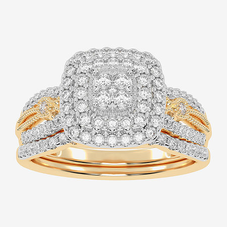 Click here for Womens 1/2 CT. T.W. Natural White Diamond 10K Whit... prices