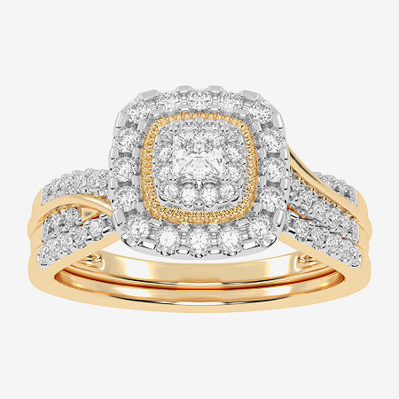Click here for Womens 1/2 CT. T.W. Natural White Diamond 10K Whit... prices