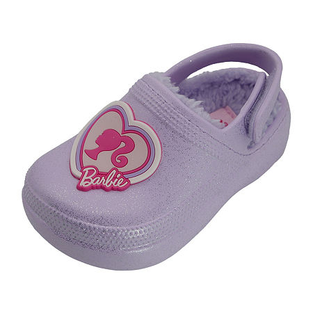 Click here for Barbie Faux Fur Toddler Girls Round Closed Toe Clo... prices
