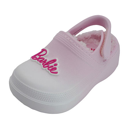 Click here for Barbie Faux Fur Toddler Girls Round Closed Toe Clo... prices