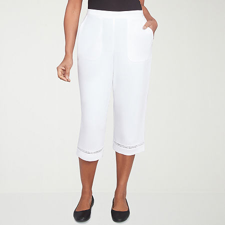 Click here for Alfred Dunner Rise And Shine Womens Straight Capri... prices