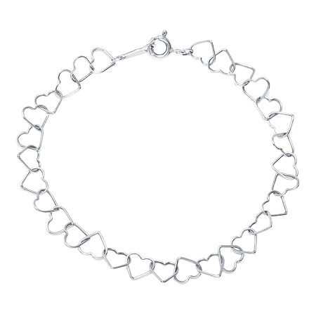 Click here for Silver Reflections Sterling Silver Openwork Heart... prices