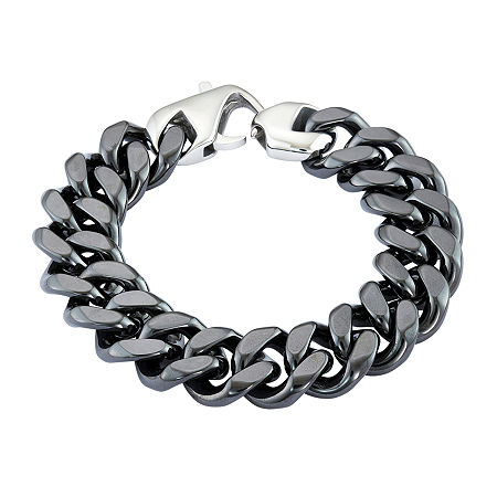 Click here for Mens Black Stainless Steel & Black Ceramic Chain B... prices