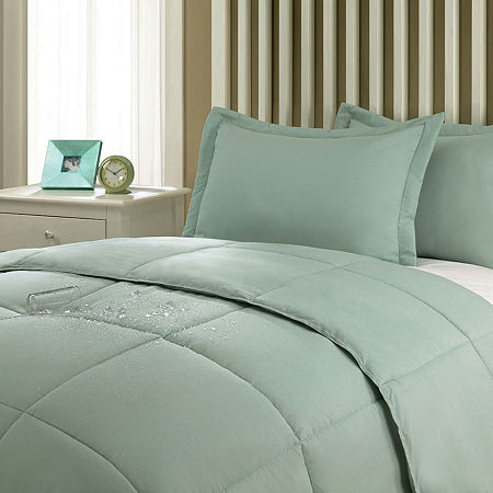 Click here for Lotus Home Water and Stain Resistant Comforter Min... prices