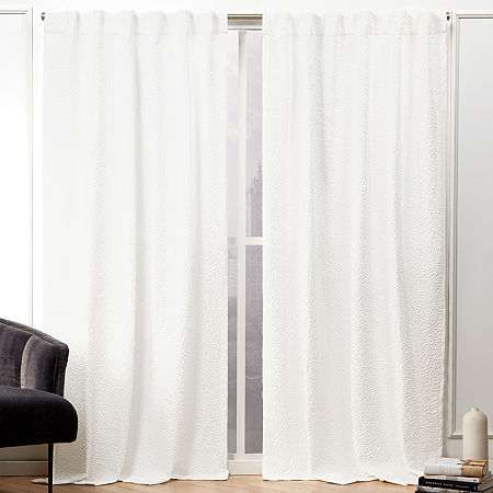 Click here for Nicole Miller Textured Matelasse Back Tab Light-Fi... prices