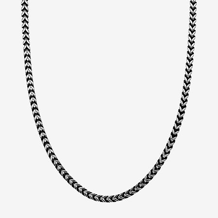 Click here for Mens Antique Finish Stainless Steel Foxtail Chain... prices
