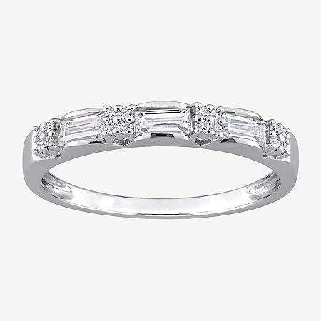 Click here for Womens 3/8 CT. T.W. Lab Created White Moissanite S... prices