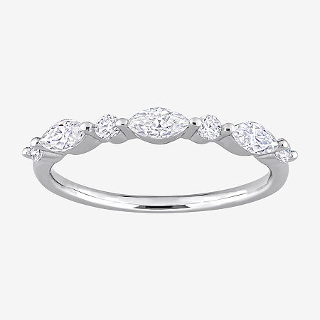 Click here for Womens 1/2 CT. T.W. Lab Created White Moissanite S... prices