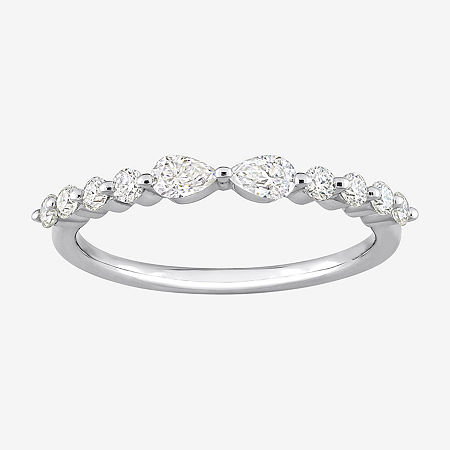 Click here for Womens 5/8 CT. T.W. Lab Created White Moissanite S... prices