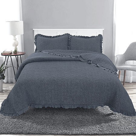 Click here for Avanti Charlotte Quilt Set  One Size  Blue prices