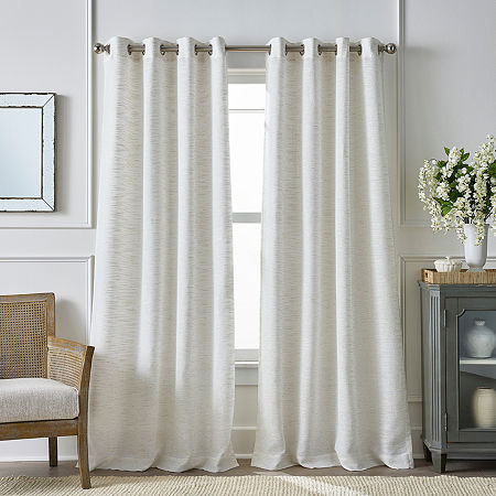 Click here for Martha Stewart Harmony Grommet Top Sheer Single Cu... prices