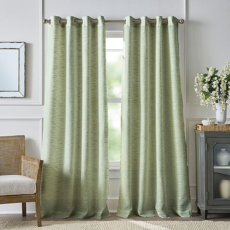 Click here for Martha Stewart Harmony Grommet Top Sheer Single Cu... prices