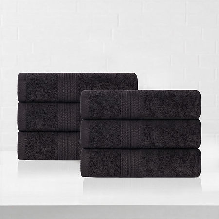 Click here for SUPERIOR Eco-Friendly Cotton 6pc Hand Towel 6-pc.... prices