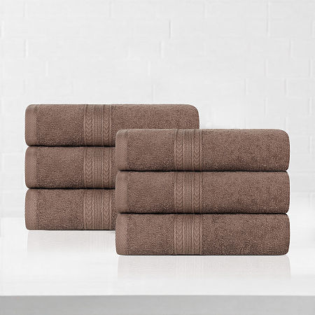 Click here for SUPERIOR Eco-Friendly Cotton 6pc Hand Towel 6-pc.... prices