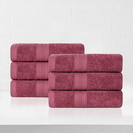 Click here for SUPERIOR Eco-Friendly Cotton 6pc Hand Towel 6-pc.... prices