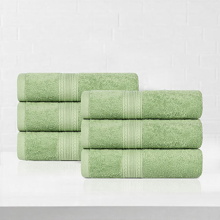 Click here for SUPERIOR Eco-Friendly Cotton 6pc Hand Towel 6-pc.... prices