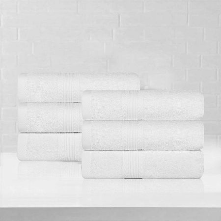 Click here for SUPERIOR Eco-Friendly Cotton 6pc Hand Towel 6-pc.... prices