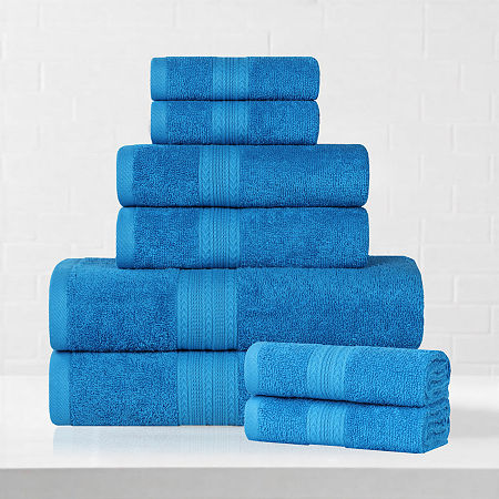 Click here for SUPERIOR Eco-Friendly Cotton 8pc Towel Set 8-pc. Q... prices
