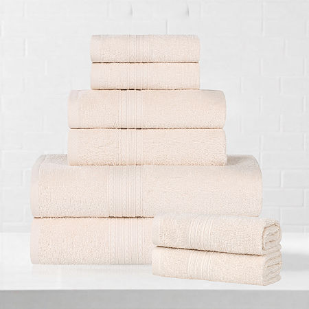 Click here for SUPERIOR Eco-Friendly Cotton 8pc Towel Set 8-pc. Q... prices
