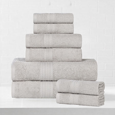 Click here for SUPERIOR Eco-Friendly Cotton 8pc Towel Set 8-pc. Q... prices