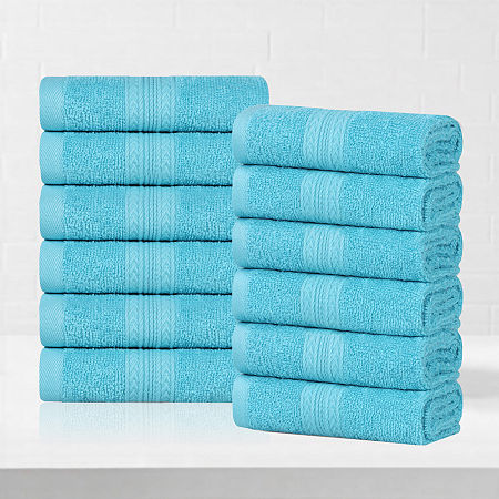 Click here for SUPERIOR Eco-Friendly Cotton 12pc Face Towel 12-pc... prices