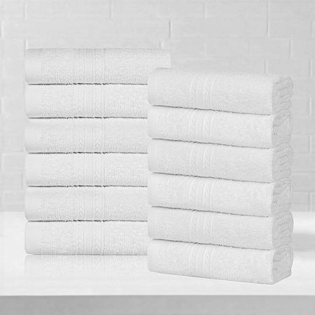 Click here for SUPERIOR Eco-Friendly Cotton 12pc Face Towel 12-pc... prices