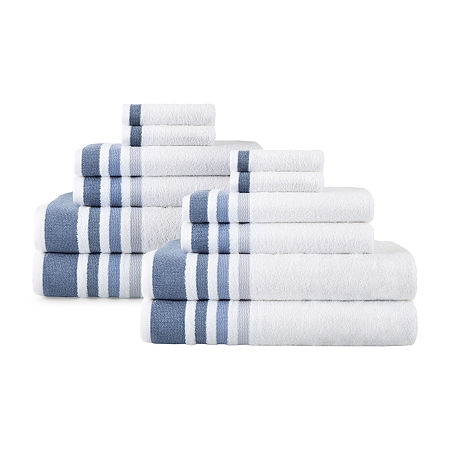 Click here for Home Expressions Stripe 12-pc. Bath Towel Set  One... prices