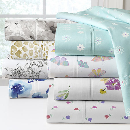 Click here for Pointehaven 200 Thread Count Crisp Printed Cotton... prices