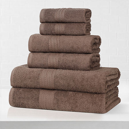 Click here for SUPERIOR Eco-Friendly Cotton 6pc Towel Set 6-pc. Q... prices