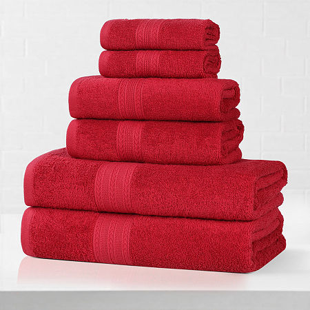 Click here for SUPERIOR Eco-Friendly Cotton 6pc Towel Set 6-pc. Q... prices