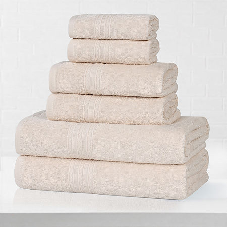 Click here for SUPERIOR Eco-Friendly Cotton 6pc Towel Set 6-pc. Q... prices