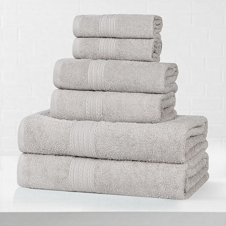 Click here for SUPERIOR Eco-Friendly Cotton 6pc Towel Set 6-pc. Q... prices