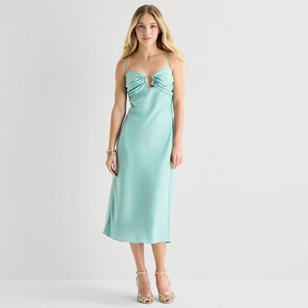 Click here for City Triangle Womens Juniors Sleeveless Slip Dress... prices