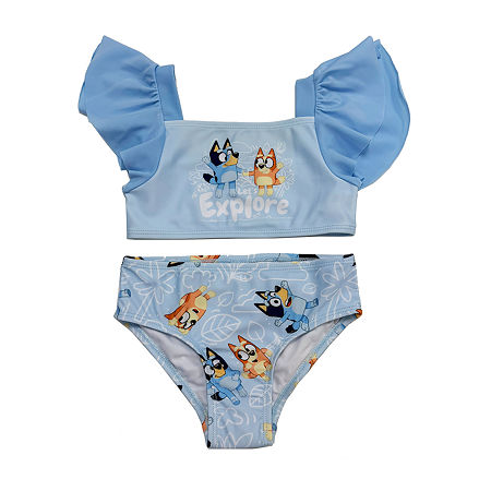 Click here for Toddler Girls Bluey 2-pc. Bikini Set  4t  Blue prices