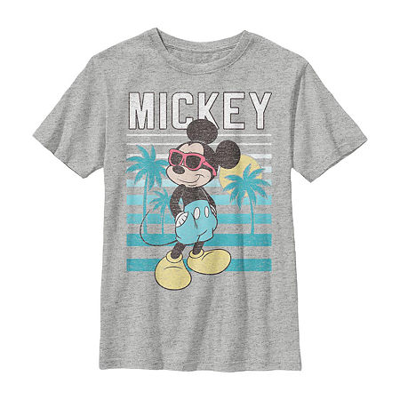 Click here for Disney Little & Big Kid Boys Crew Neck Short Sleev... prices