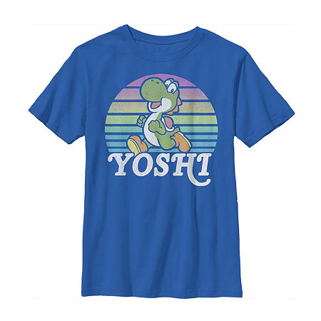 Click here for Yoshi Little & Big Kid Boys Crew Neck Short Sleeve... prices