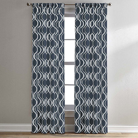 Click here for Morocco Woven Print Pole Top Curtain Panel prices
