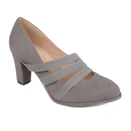 Journee Collection Womens Loren Heels - Gray