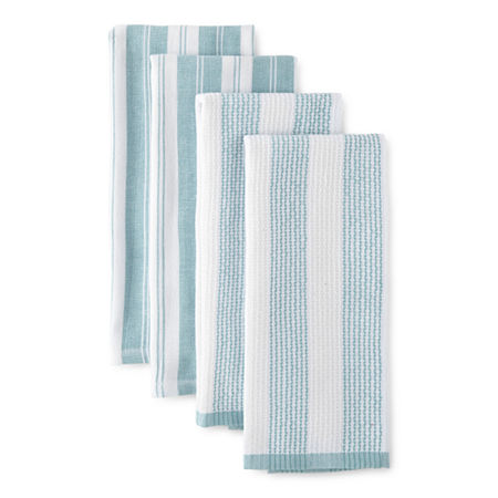 Click here for Cooks Striped Dual Purpose 4-Pc. Kitchen Towel Set... prices